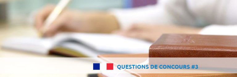 Questions de concours... #3 - Concours Outremer : c'est la première ...
