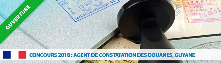 Concours d'agent de constatation des douanes, Guyane - Concours ...