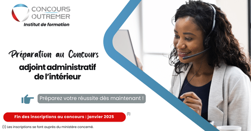 Concours d'adjoint administratif de l'intérieur